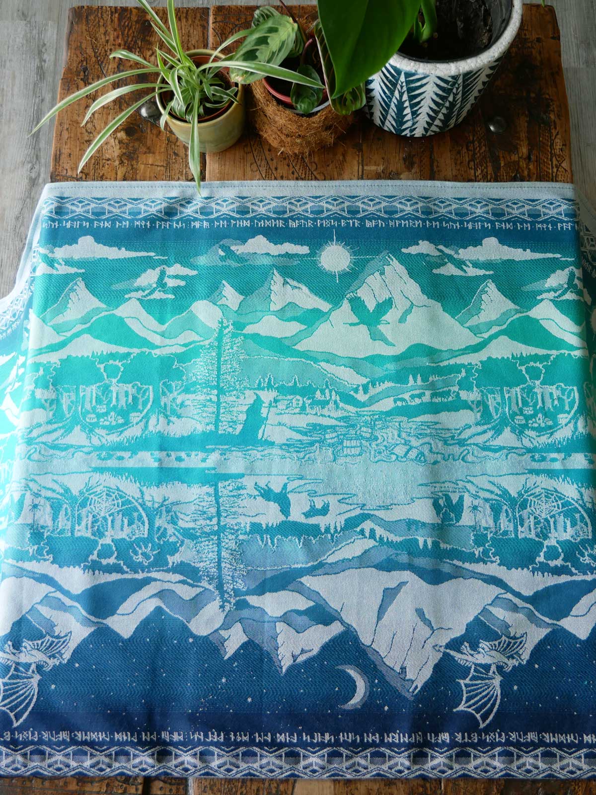 Hobbit Quest Travel Fabric Pieces