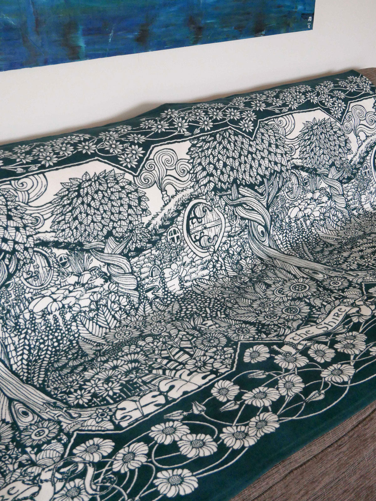 Shire Longbottom Brushed Cotton Throw